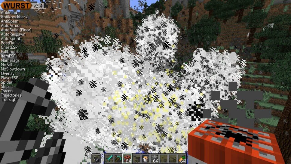 Minecraft wurst client blink and noclip - sellkop